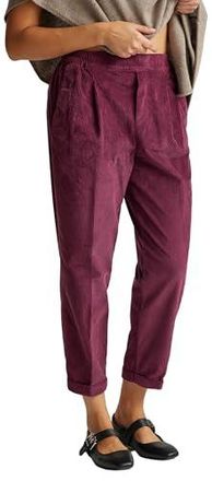 Benetton Pantalone 4ha2556k4, Aubergine, M Femmes