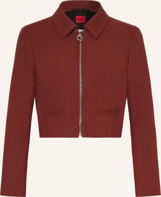 HUGO BOSS Hugo Kastenjacke Anjus braun