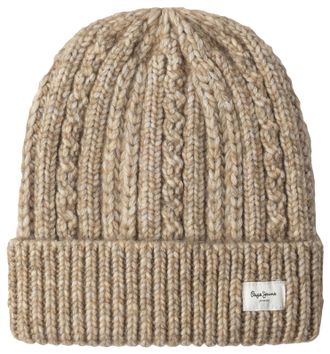 Pepe Jeans London Damen Francis HAT Cap, Braun (Stone Beige), Einheitsgr&ouml;&szlig;e, Braun (Stone Beige), Einheitsgr&ouml;&szlig;e
