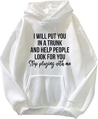 Generic Sweat à capuche surdimensionné pour femme - Blanc - Sweat à capuche surdimensionné pour femme - Veste de sport dhiver - Veste de sport thermique à cap