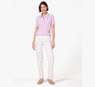 Kate Spade New York Ruffle Logo Poloshirt