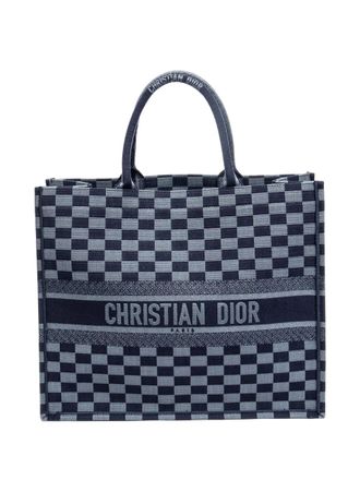 Dior 2000 Book Tote Bag - Blau