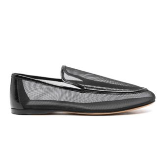 Khaite Schwarze Mesh Loafers im Slip-On-Stil - - Shoes - Damen - Schwarzk - 38 EU