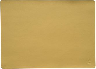 Pichler Jazz Tischset Kunstleder Waschbar 33x46cm strohgelb (SG)