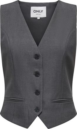 Only Carmakoma Onllinda S/L Mel Fit Waistcoat Tlr Noos