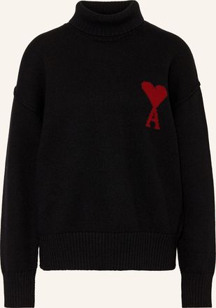 Ami Ami Paris Rollkragenpullover schwarz