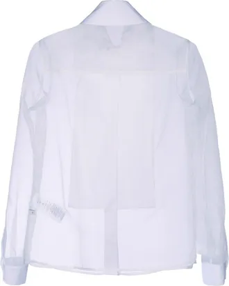 Elisabetta Franchi Trasparente Shirt - White