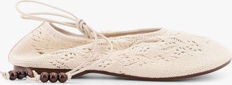 Alohas Rosemary crochet ballerinas with ankle ties - ALOHAS - gender_Woman