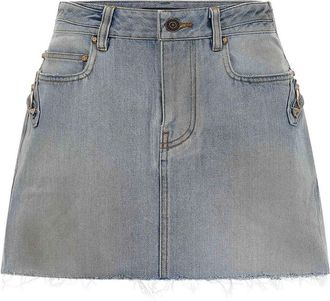 Balenciaga Minirock - Hellblau