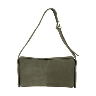 Vic Mati&eacute; Virginia Wildleder Baguette Tasche - - Bags - Damen - Gr&uuml;n - ONE SIZE