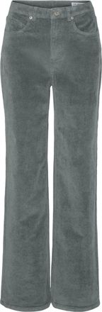 Vero Moda Damen Vmtessa Hr Wide Corudroy Pants Weite Jeans, Balsam Green, 28W x 32L