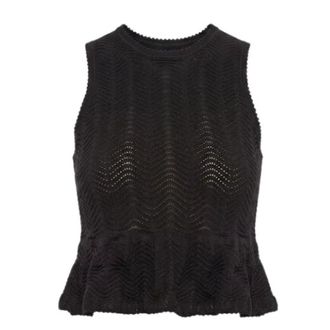 Twinset Femme, Tops, Noir, Taille: 40 FR Twin-set Top