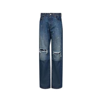 Maison Margiela Jean barrel - Femme - Jeans - Bleu - Taille: W25
