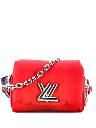 Louis Vuitton Ski Twist Handbag Padded Econyl PM shoulder bag - Rot
