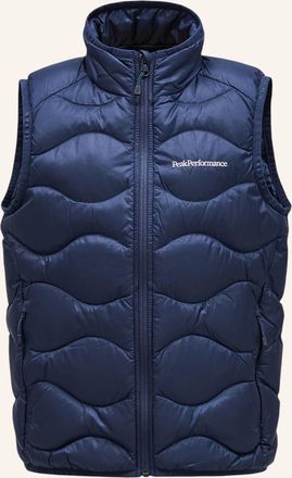 Peak Performance Jr Helium Down Vest Daunenweste blau