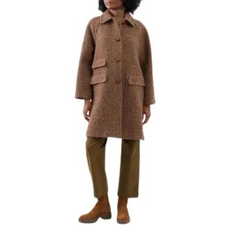 Weekend Femme, Manteaux, Brun, Taille: 38 FR Light Vestes