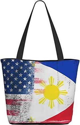 AOOEDM Sac &agrave; provisions pour femme drapeau Argentine &Eacute;tats-Unis 13 x 11 x 7 po. Le cadeau parfait pour la Saint-Valentin. Cest de la Saint-Valentin pour mama