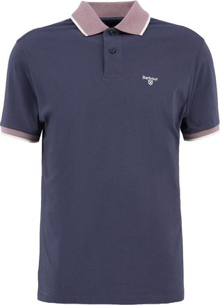 Barbour Leichtes Poloshirt aus Baumwolle mit Kontrastb&uuml;ndchen, Tailored Fit in