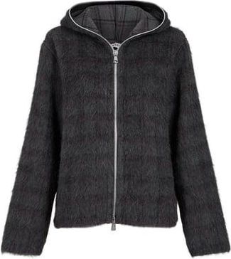 Our Legacy Hoodie &agrave; capuche duveteux full zip