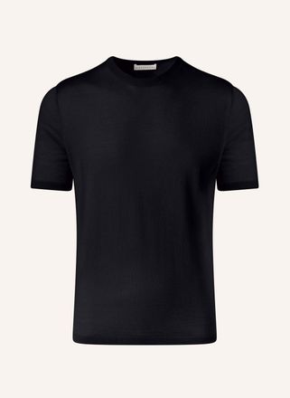 Kiefermann Kiefermann Kiefermann Feines Merino-Strickshirt F&uuml;r Herren Georgs schwarz