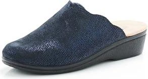 Damart Mules Iris&eacute;es Piedical pour Femme, Couleur : Marine, Taille : 37