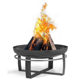 Cook King Cookking - Stahl Feuerschale Viking &oslash; 80 Schwarz &oslash; 80x36 cm