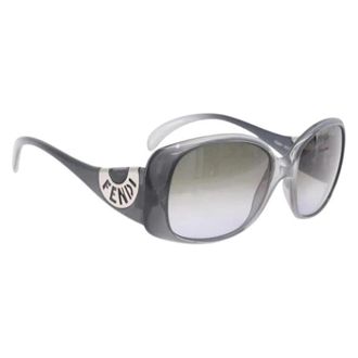 Fendi Pre-owned Plastic Sonnenbrillen - - Pre-owned - Damen - Grau - ONE SIZE