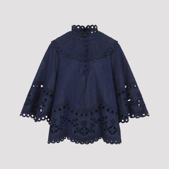 Zimmermann Mahon - Haut en jean brod&eacute;