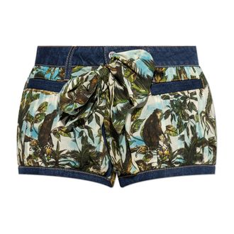 Dsquared2 Printed Shorts - - Shorts - Damen - Gr&uuml;n - XS