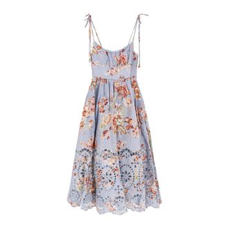 Zimmermann Femme, Robes, Multicolore, Taille: 42 FR Awaken Picnic Dress
