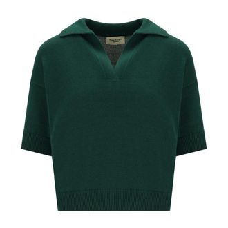 Max Mara Femme, Tops, Vert, Taille: 40 FR Polo Albero