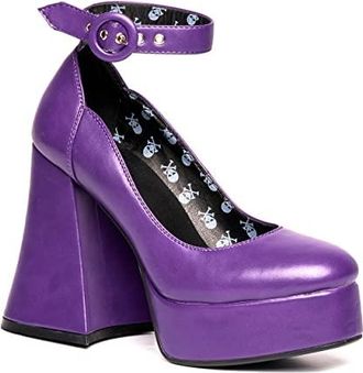 Lamoda Femme Last Flight Chaussures de Court, PU Violet, 36 EU