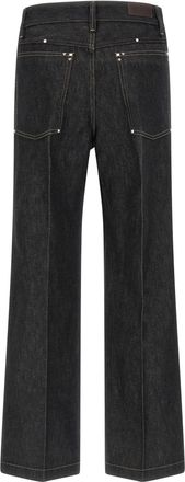 Christophe Lemaire Wide-Leg Denim Jeans - Black