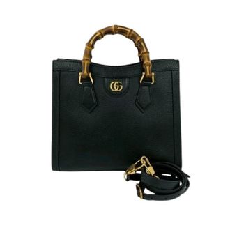 Gucci Sac &agrave; main Diana Pre-owned - Femme - Pre-owned - Noir - Taille: ONE Size