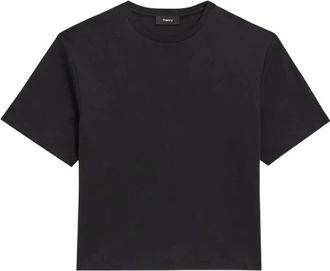 Theory t-shirt &agrave; col rond - Noir