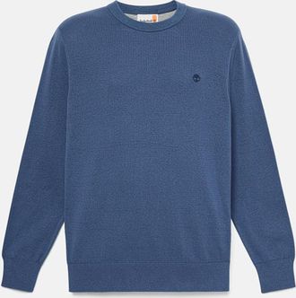 Timberland Williams River Baumwollpullover f&uuml;r Herren in Dunkelblau, Herren, Blau, Gr&ouml;&szlig;e