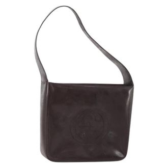 Gucci Pre-owned Vintage Schultertasche aus Lackleder - - Pre-owned - Damen - Braun - ONE SIZE