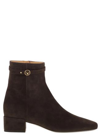 Tod's Tods Stiefel - Suede Ankle Boots - Gr. 36,5 (EU) - in Schwarz - f&uuml;r Damen