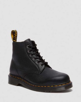 Dr. Martens 101 Ambassador Leder Stiefel in Schwarz, Gr&ouml;&szlig;e: 36