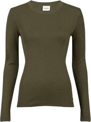 Closed T-shirt col rond en coton m&eacute;lang&eacute;