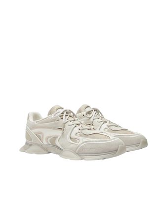 Axel Arigato Mens Sneakers Eris Off White-Taupe Upper: Leather Trainers White/taupe