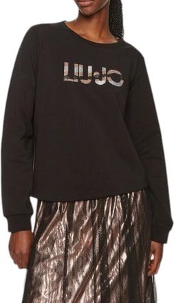 Liu Jo Femme, Tops, Noir, Taille: 42 FR Felpa