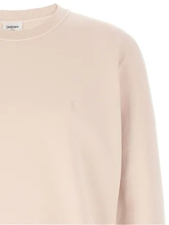 Saint Laurent Cassandre Sweatshirt - Beige