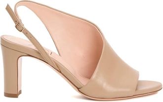 AGL Sandalen - Open-Toe Slingback Sandals - Gr. 36,5 (EU) - in Braun - für Damen