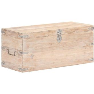 vidaXL vidaXL Truhe 90x40x40 cm Akazie Massivholz