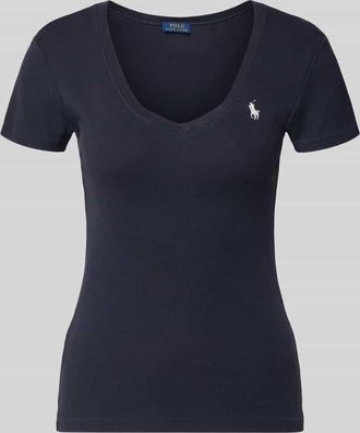 Polo Ralph Lauren T-Shirt mit Label-Stitching