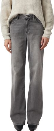 Comma Elastische Jeans mit weitem Bein