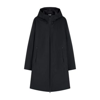Emporio Armani Caban-Jacke - - Coats - Herren - Schwarzk - 2XL