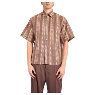 Costumein Homme, Chemises, Brun, Taille: L Chemise 26S57-R41