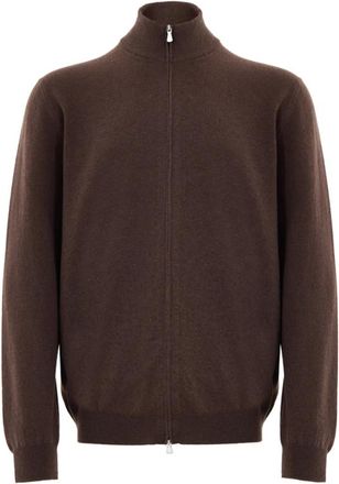 Gran Sasso Homme, Pulls, Brun, Taille: 3XL Cardigans